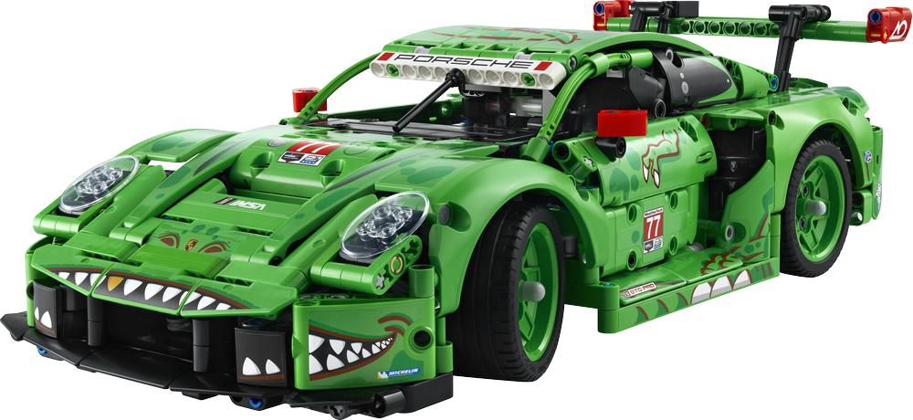 Porsche 911 GT3 R REXY AO Racing Rennwagen - Bunte Steinewelt